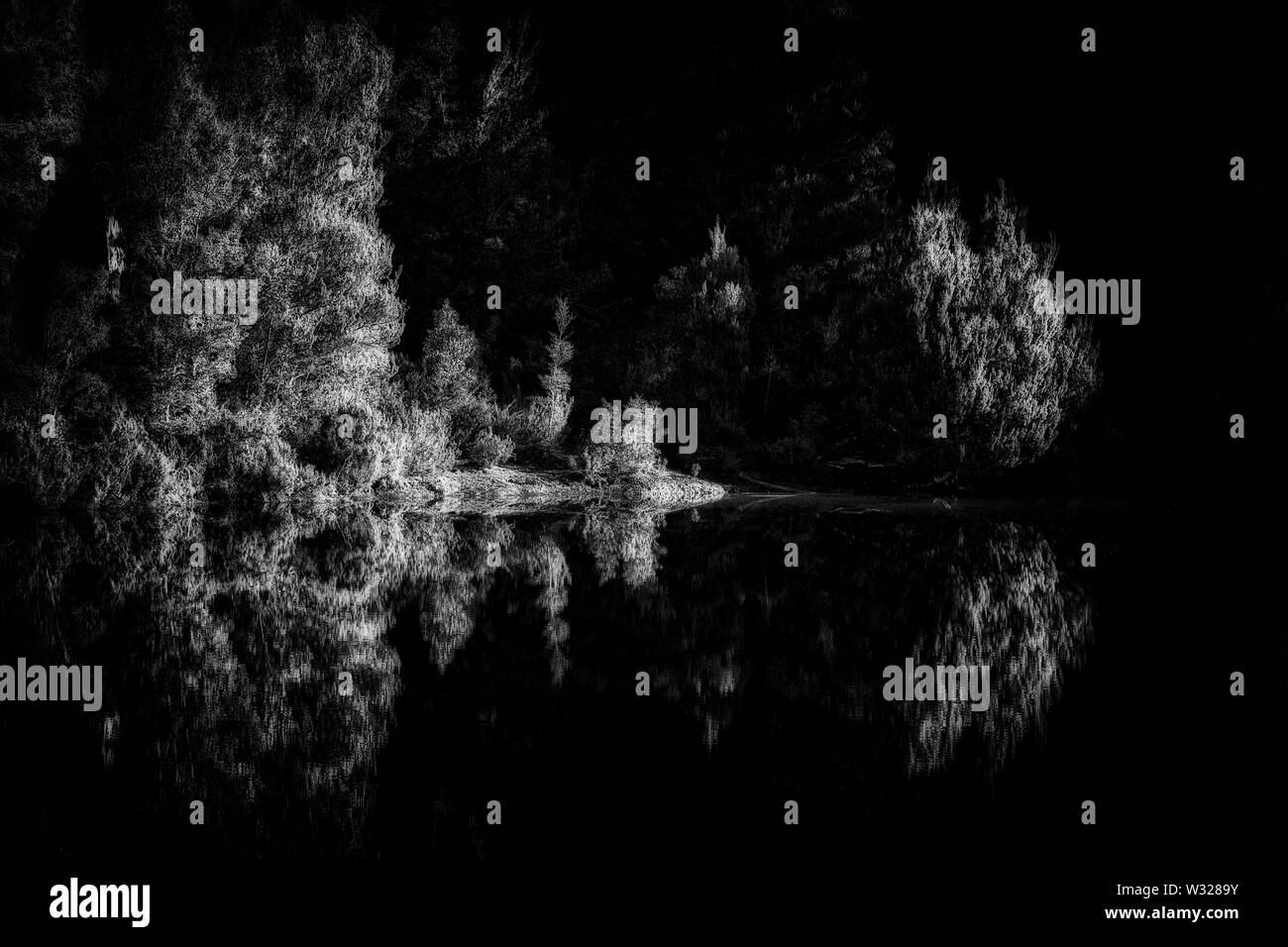 Serene still Black and White Stock Photos & Images - Alamy