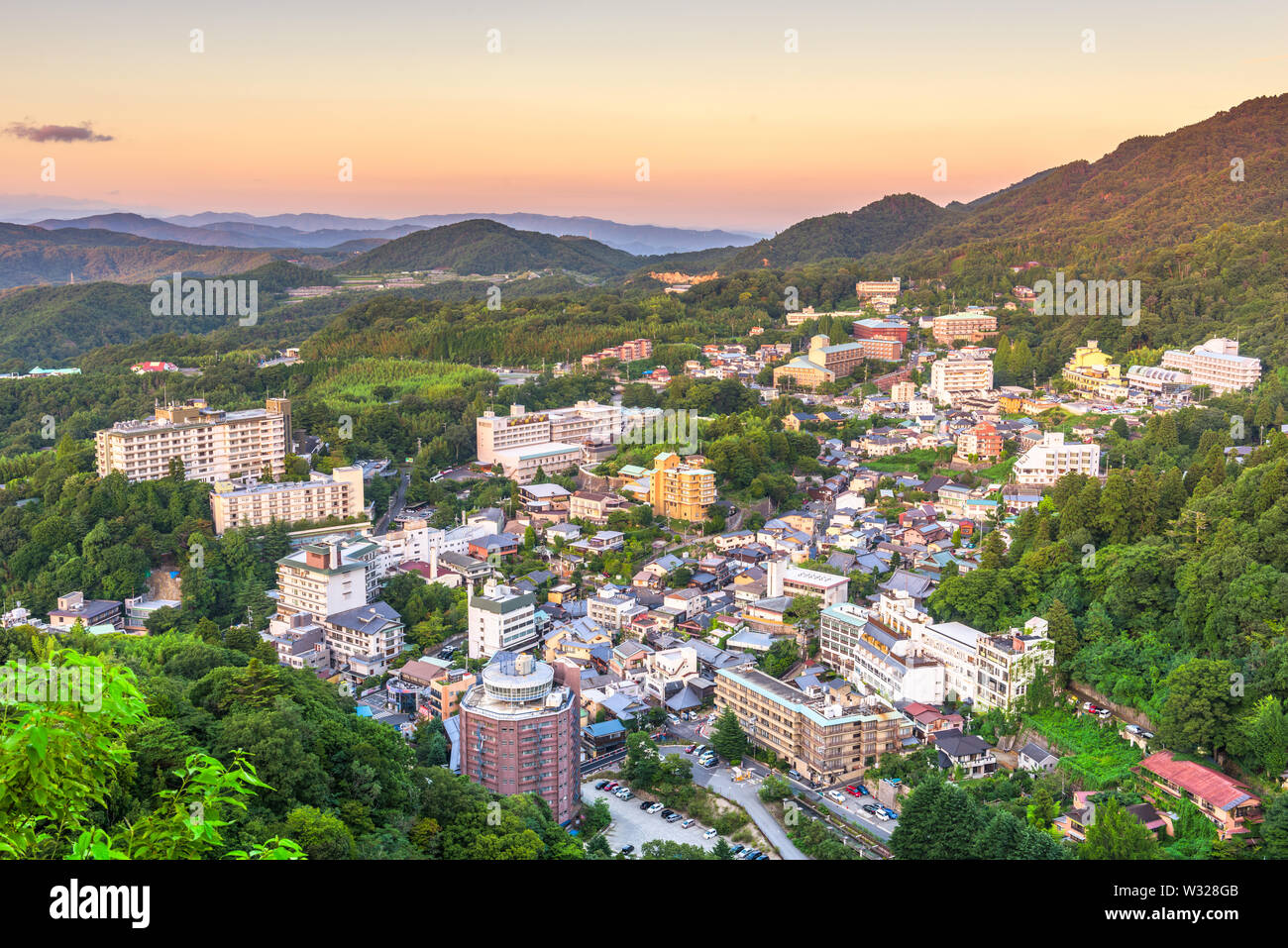 Arima Onsen, Kobe, Japan hot springs resort town Stock Photo - Alamy