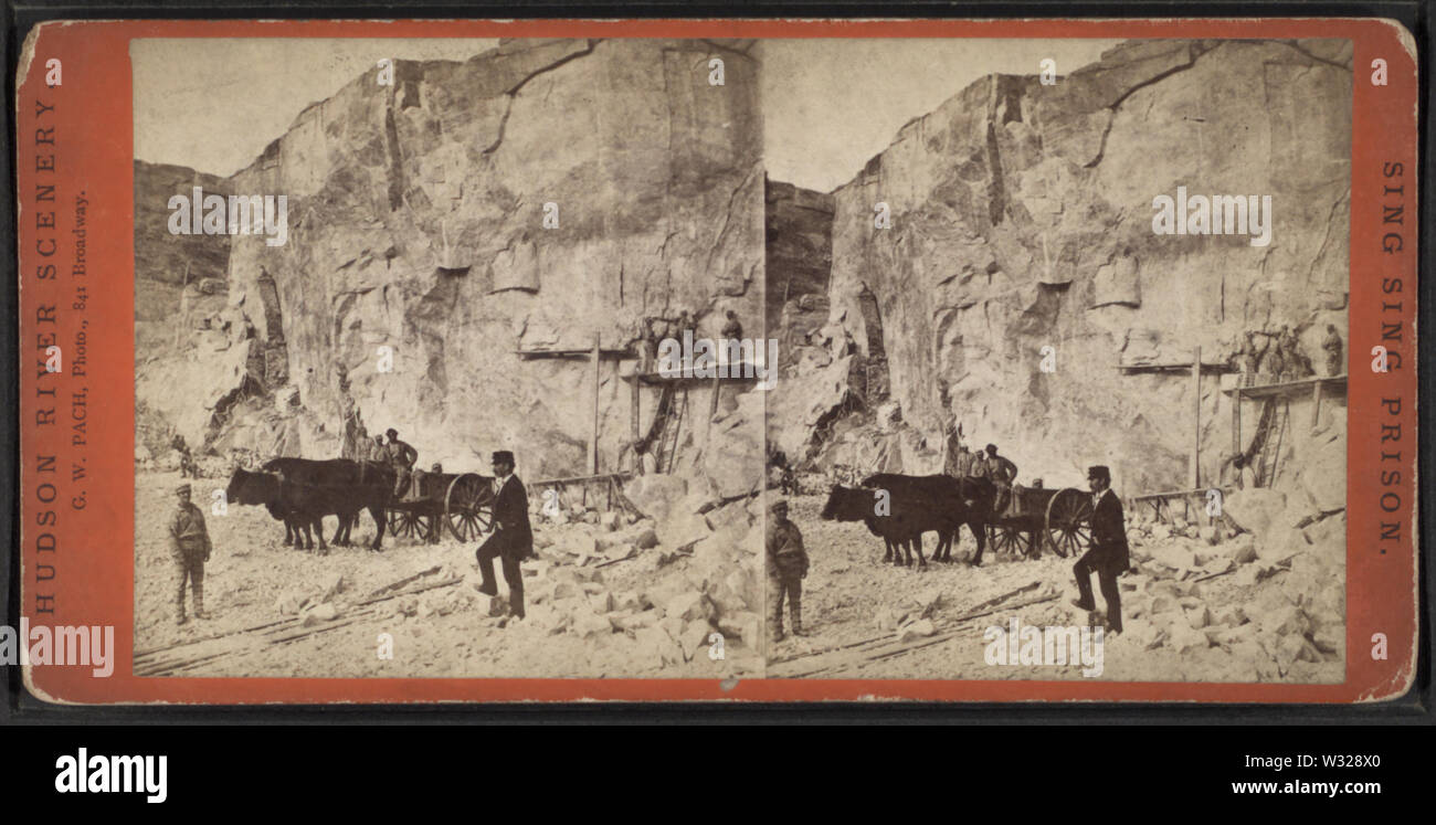 Sing Sing Prison (Prison cart), from Robert N Dennis collection of ...