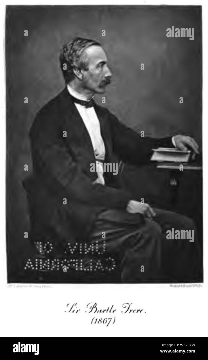 Sir bartle frere hi-res stock photography and images - Alamy