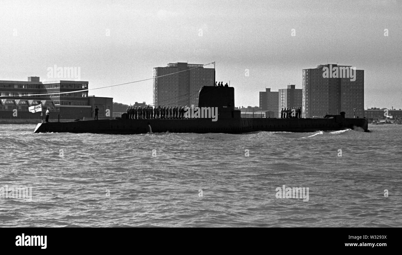 Us navy submarine in portsmouth Black and White Stock Photos & Images ...