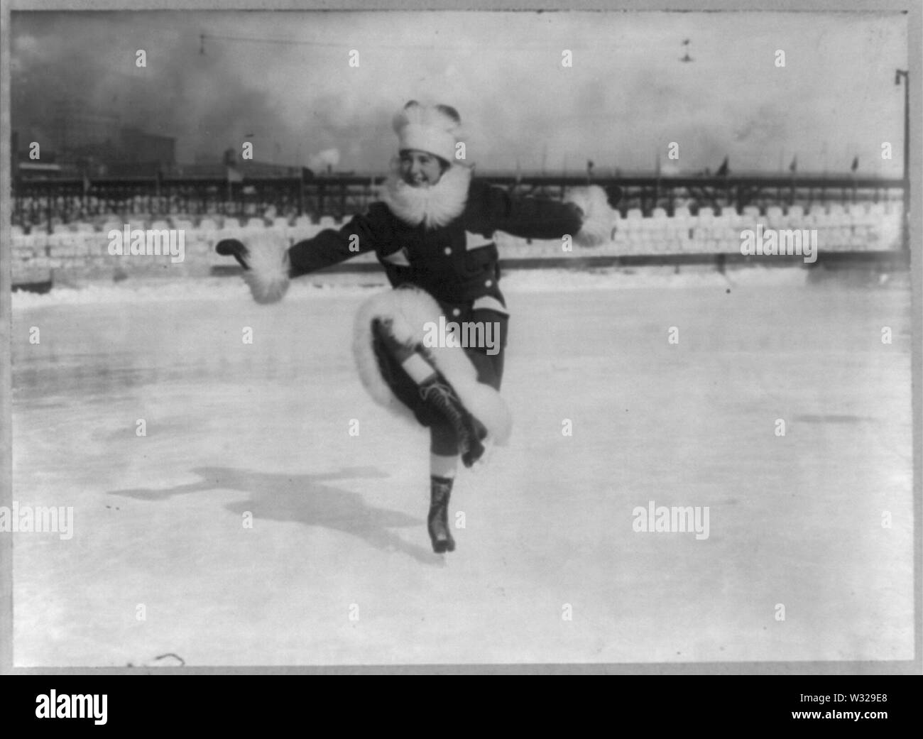 Skating - Miss Nancy Rowe Stock Photo - Alamy