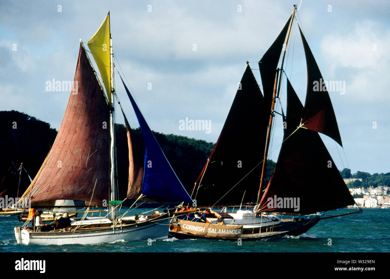 Gaff rig boat hi-res stock photography and images - Alamy