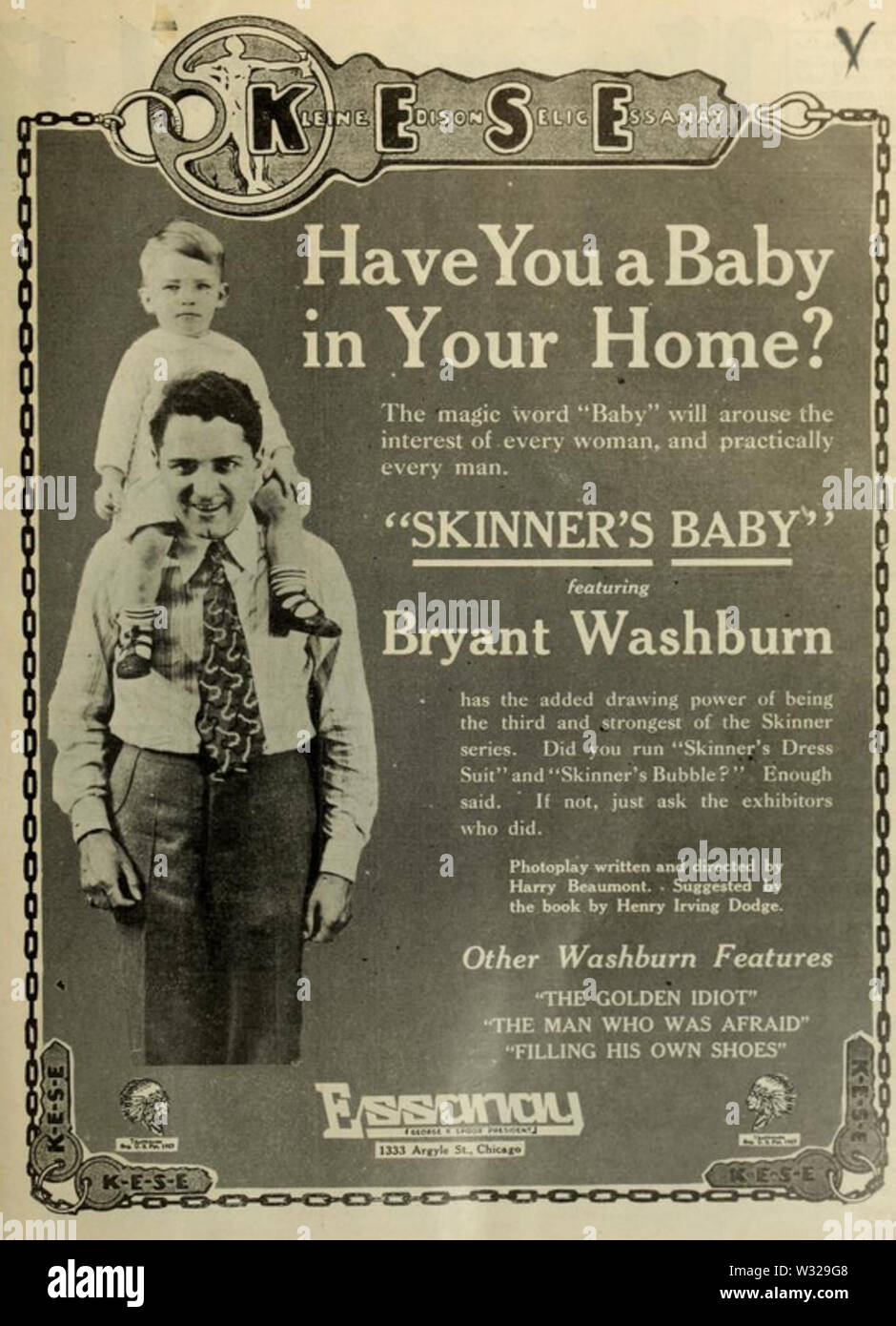 Skinners Baby 1917 Stock Photo - Alamy