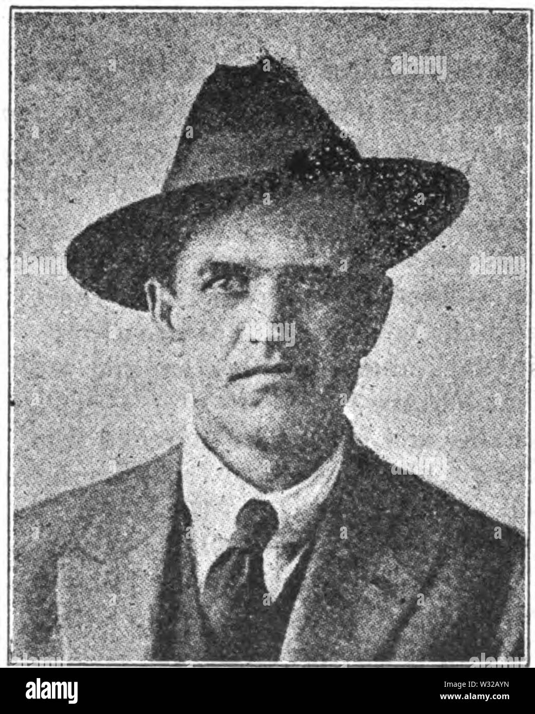 Songs of the Workers - Frank Little portrait Stock Photo - Alamy