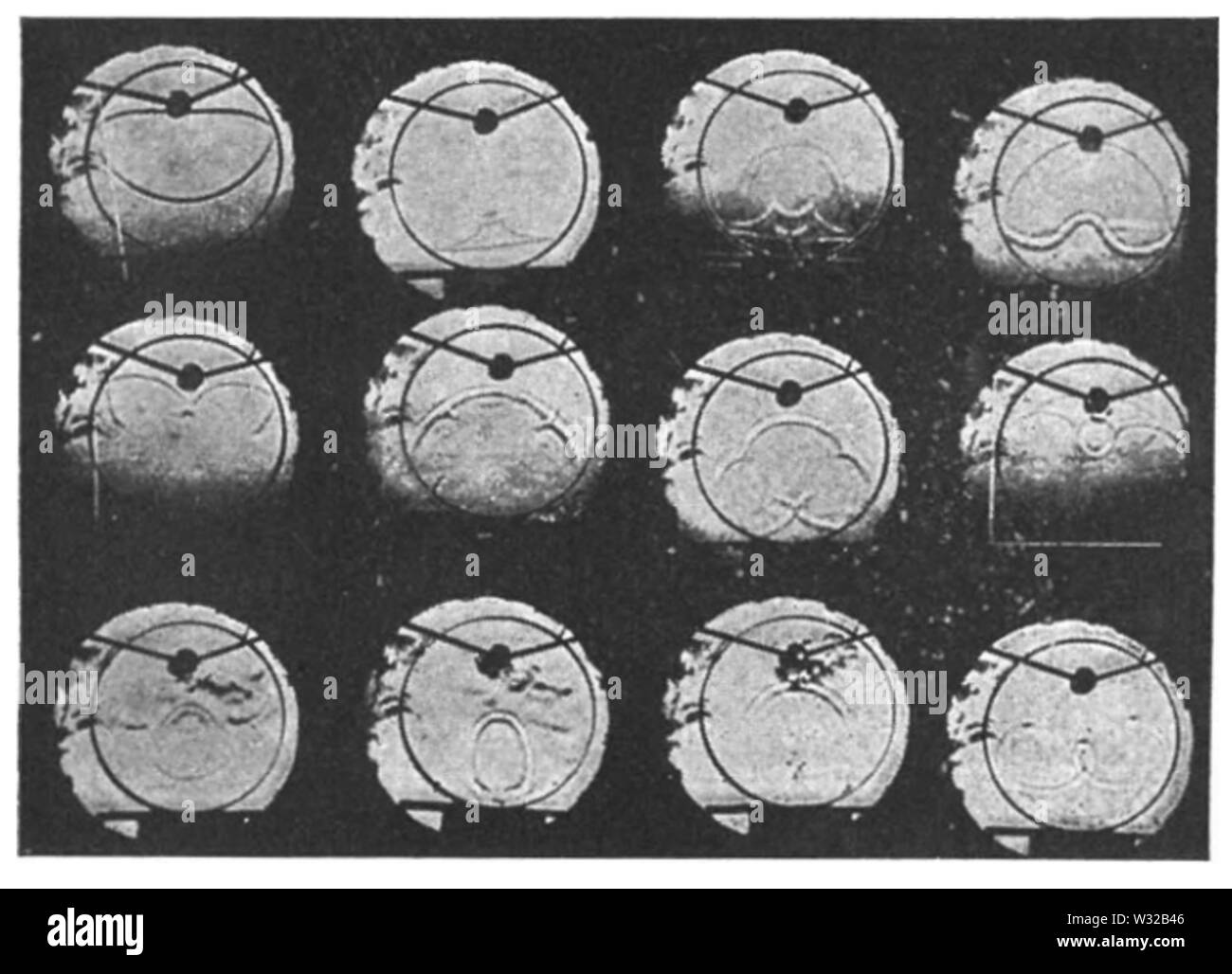 Sound waves waves Black and White Stock Photos & Images - Alamy