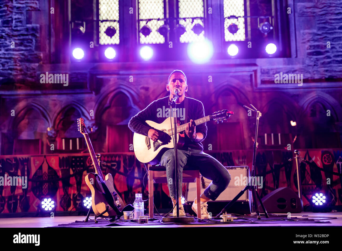 Bergen, Norway - June 14th, 2019. The Guyanese singer, songwriter and ...