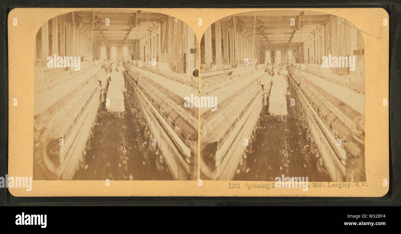 Cotton spinning mill, south carolina hi-res stock photography and ...