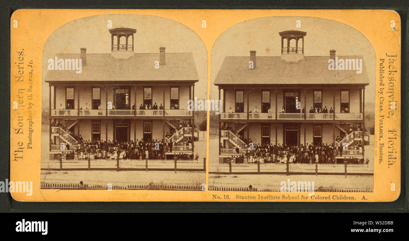 Stanton Institute for Colored Children, from Robert N Dennis collection ...