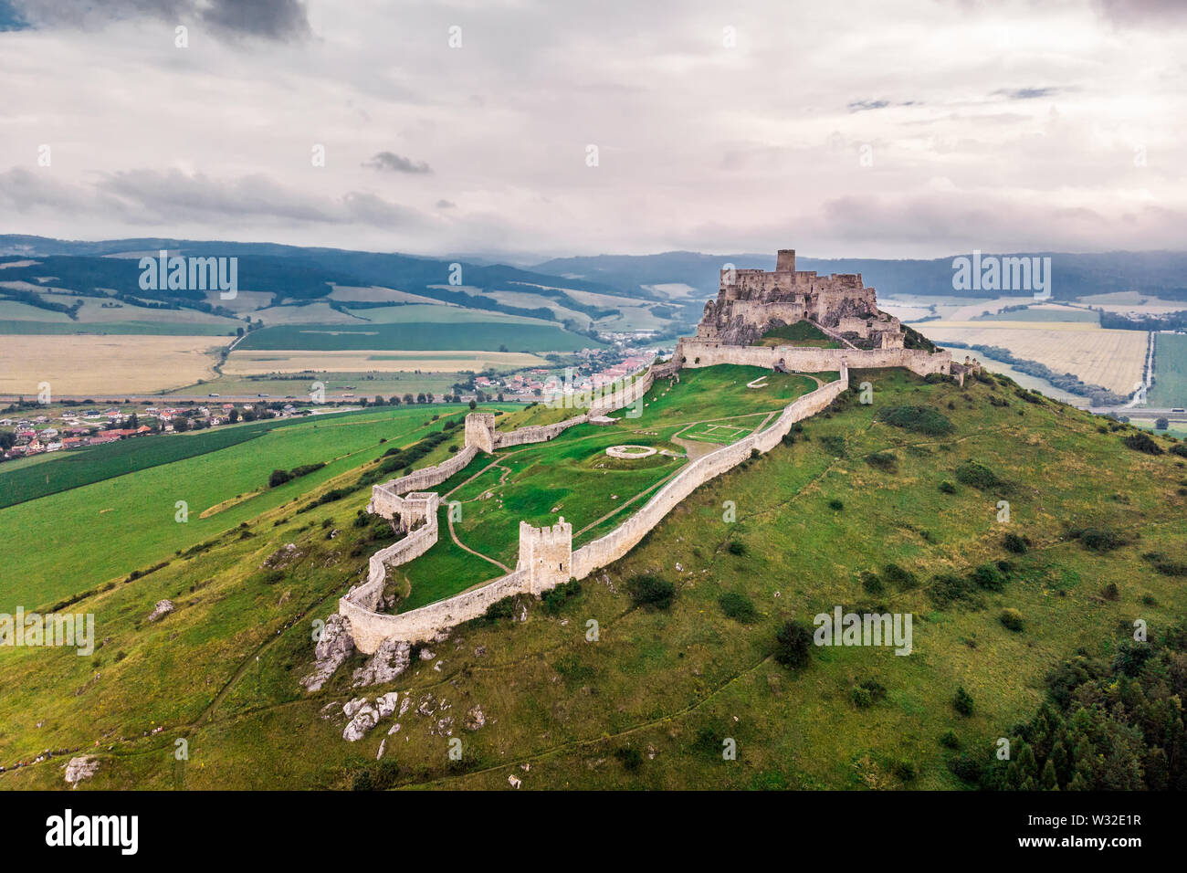 The Spis Castle - Spissky hrad National Cultural Monument (UNESCO ...