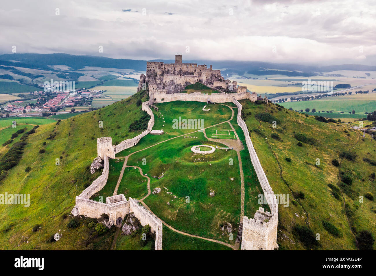 The Spis Castle - Spissky hrad National Cultural Monument (UNESCO ...