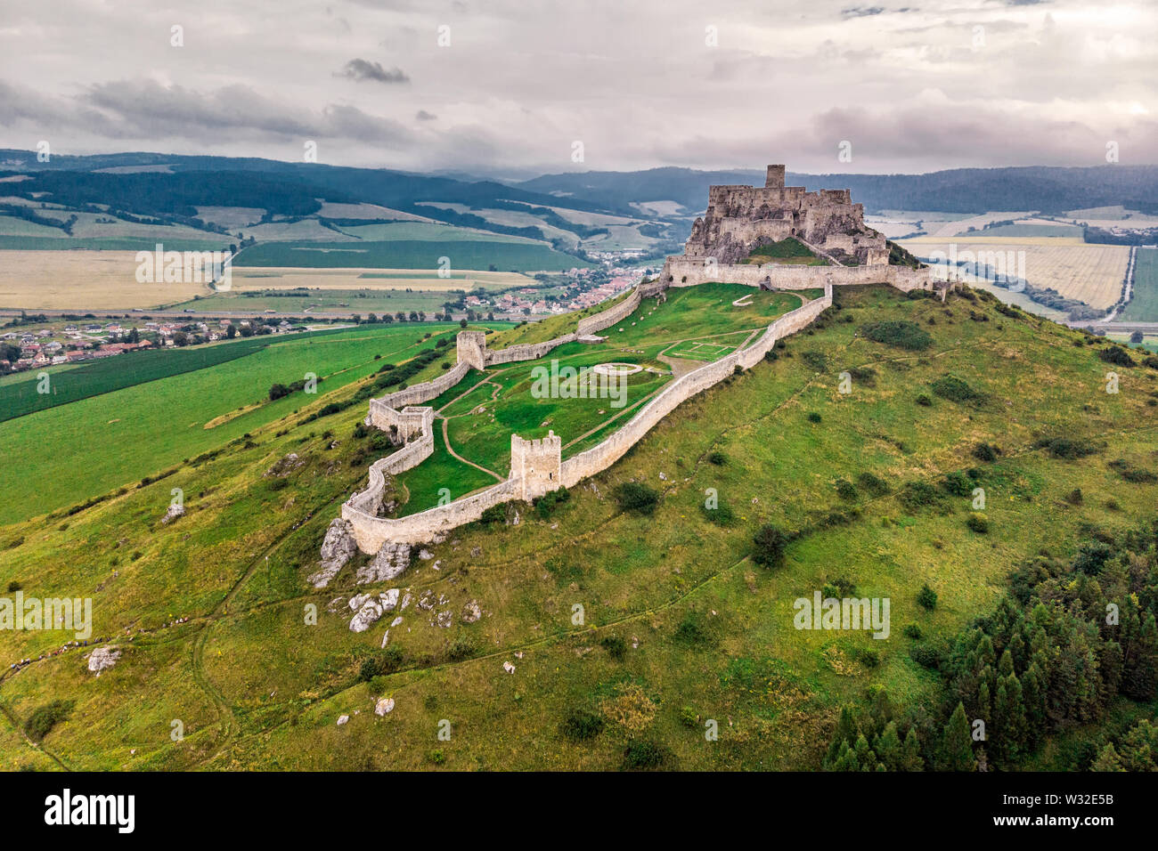 The Spis Castle - Spissky hrad National Cultural Monument (UNESCO ...
