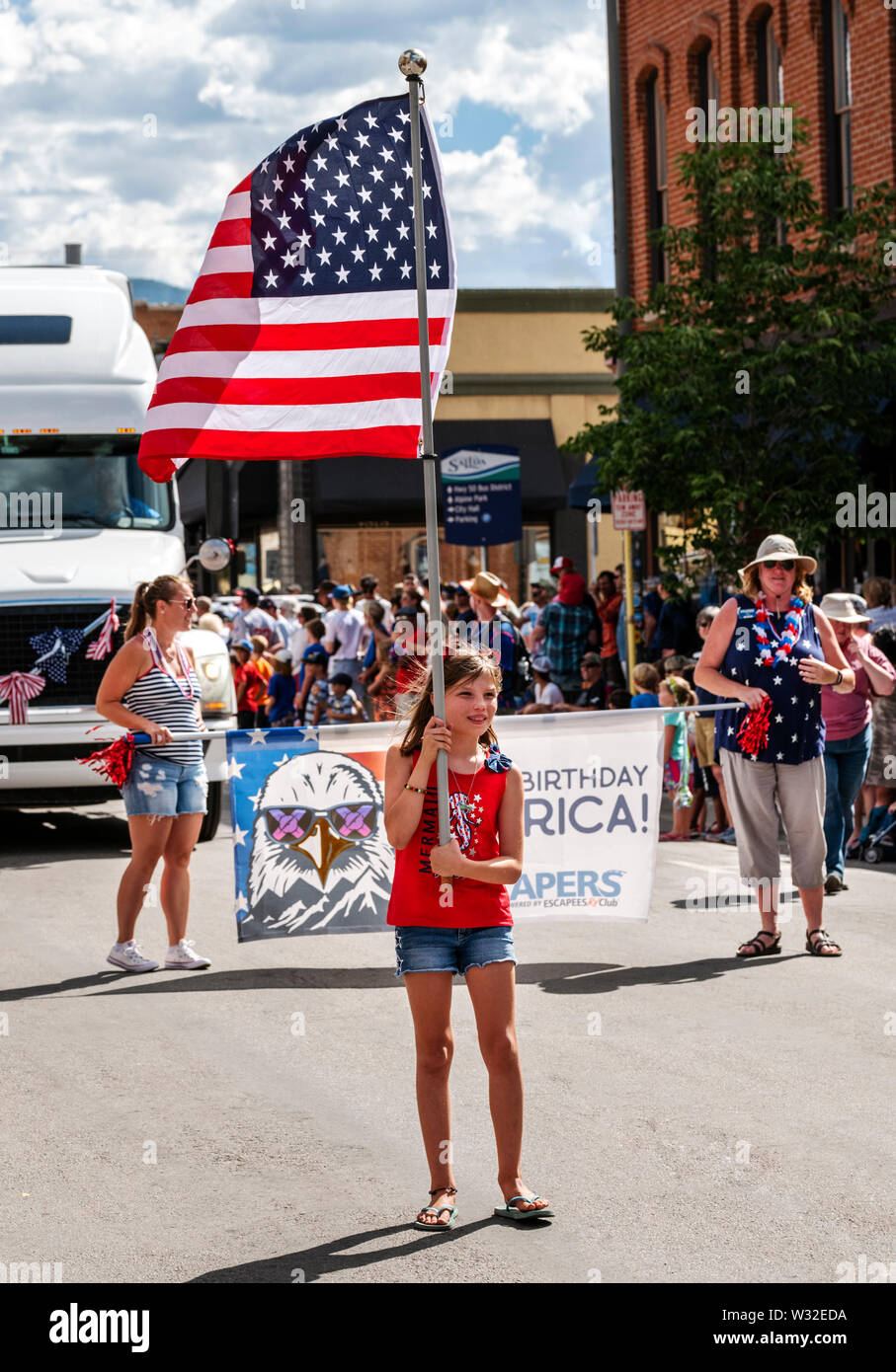 Event flag hi-res stock photography and images - Alamy