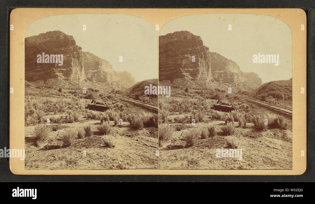 Steamboat Rocks, Echo Canon, Utah, from Robert N Dennis collection of ...