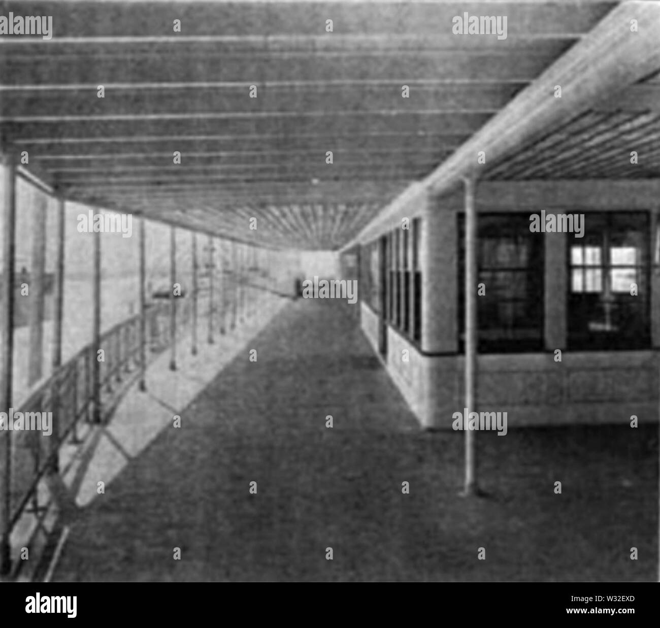 The observation deck Black and White Stock Photos & Images - Alamy