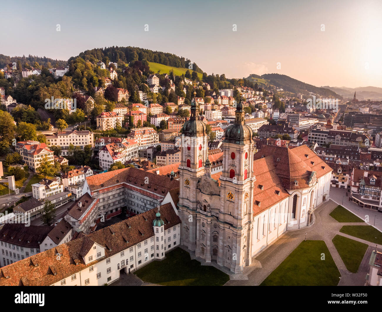 Cityscape abbey of st gallen hi-res stock photography and images - Alamy
