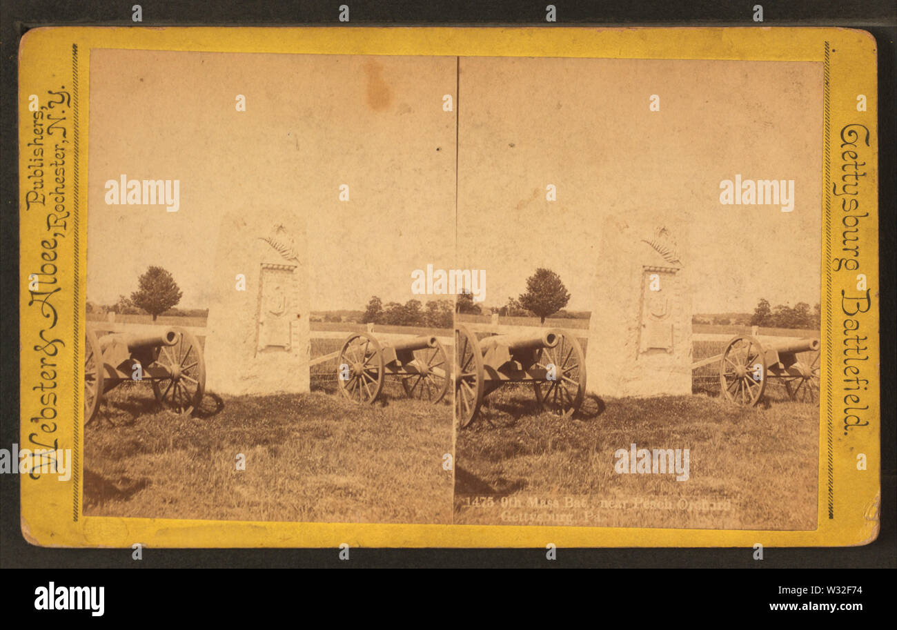 Stereoscopic views of Gettysburg, Pennsylvania, from Robert N Dennis ...