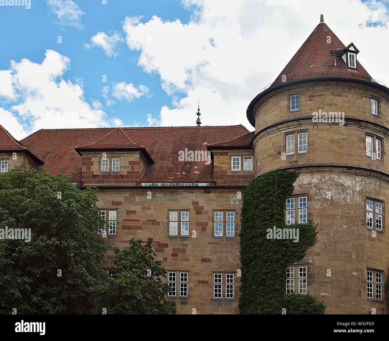 Old castle in Stuttgart in Germany Stock Photo - Alamy