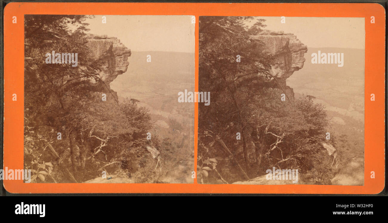 Sunset Rock, on western brow, by J B Linn Stock Photo - Alamy