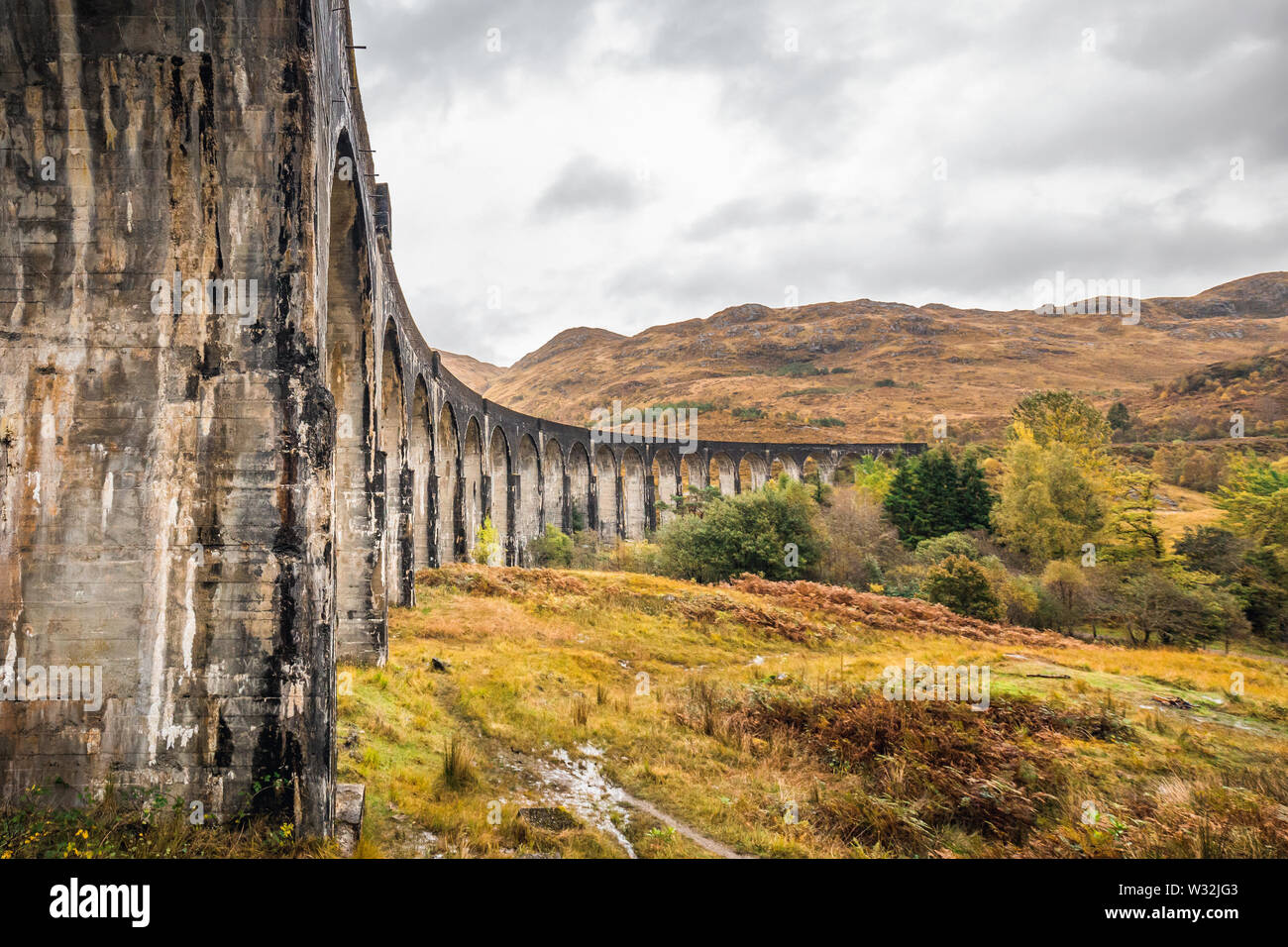 The Glenfinnan Viaduct is a railway viaduct on the West Highland Line ...