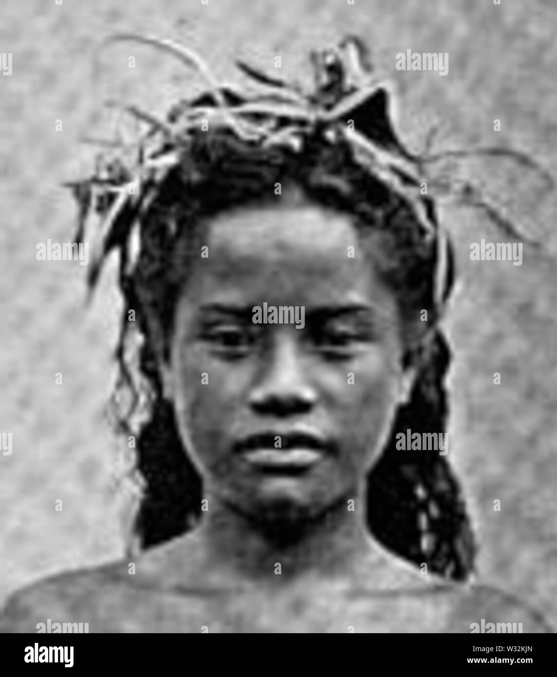 Tahitian girl Mongoloid Stock Photo - Alamy