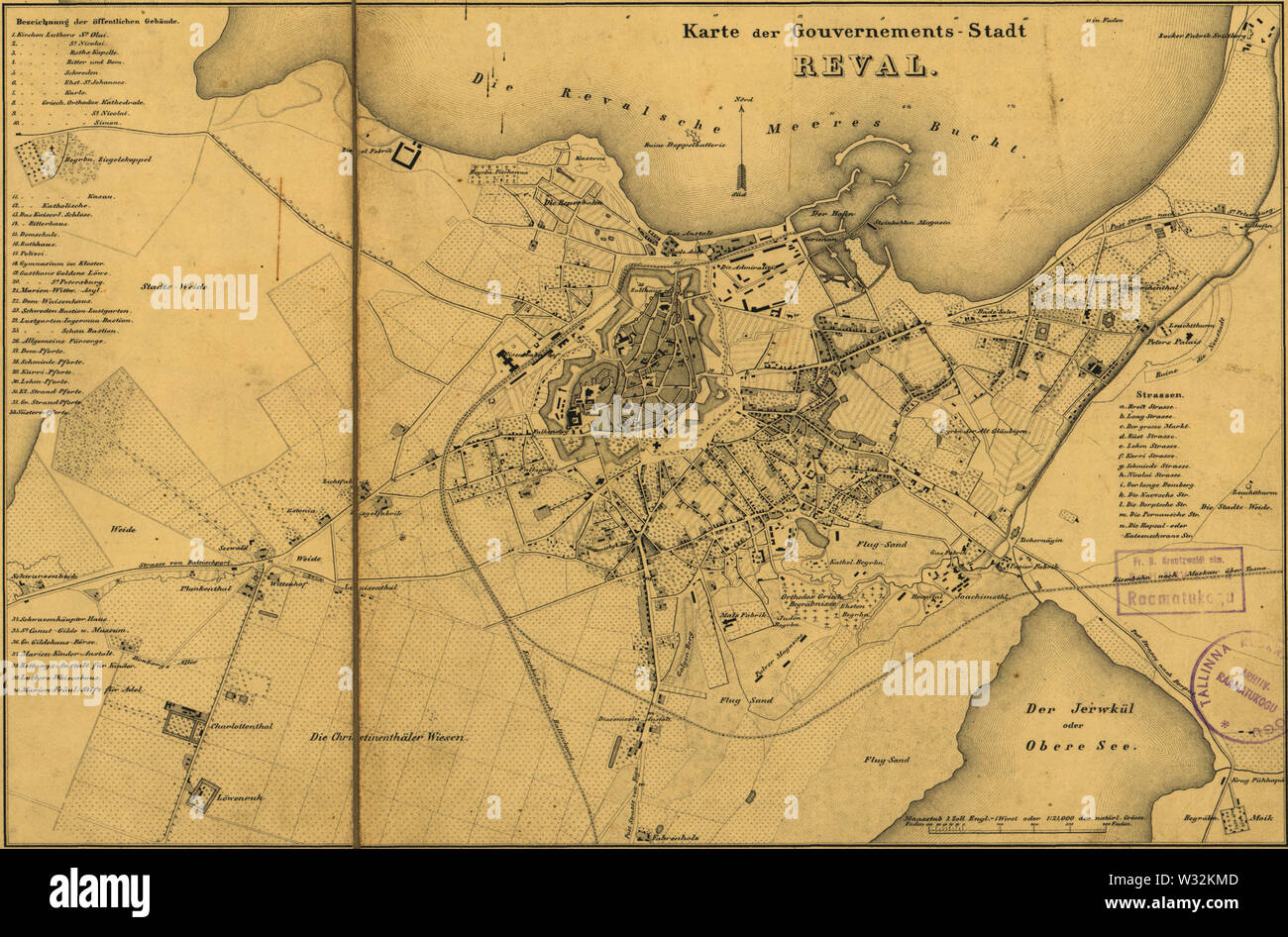 Tallinn estonia city map hi-res stock photography and images - Alamy