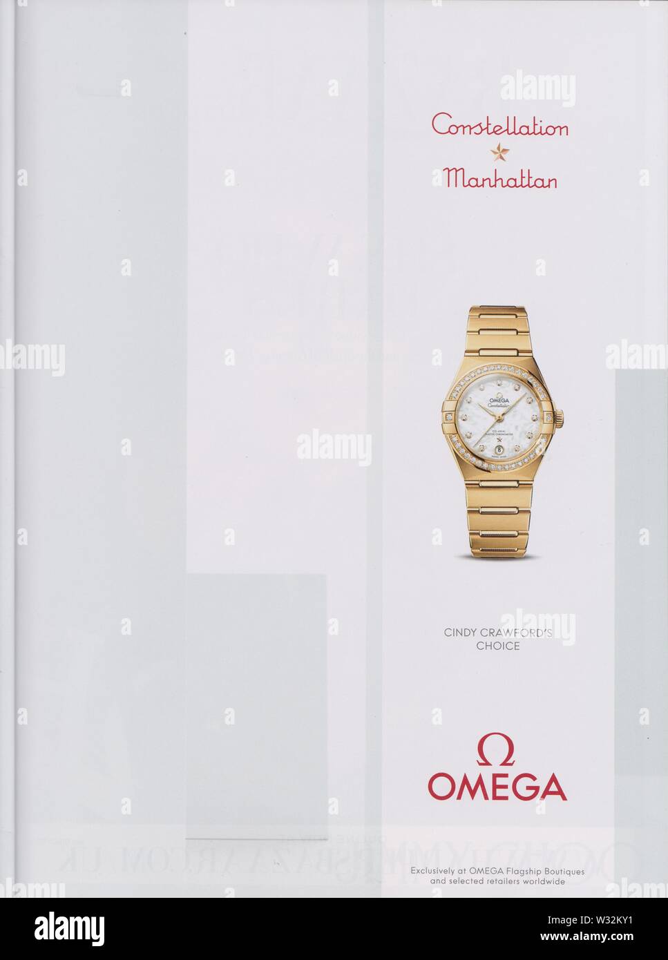 Omega magazine ad hi-res stock photography and images - Alamy