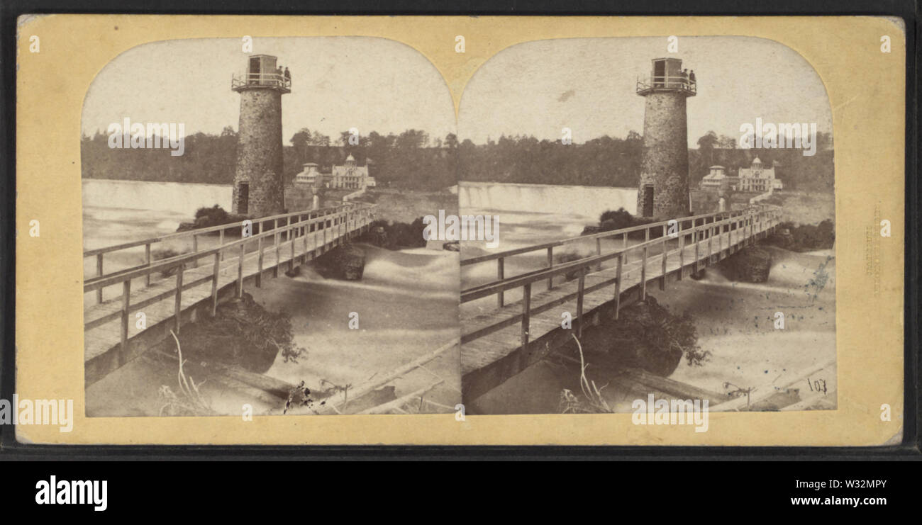Terrapin Tower, Niagara, by Deloss Barnum Stock Photo - Alamy