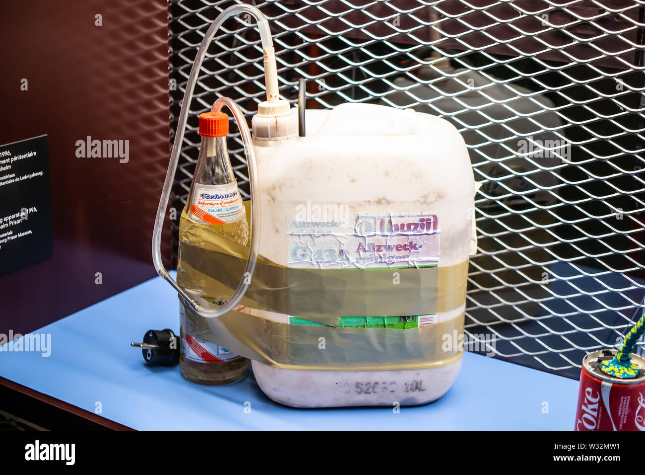 Geneva, March 2019, things created by prisoners in jail, aspects of ...