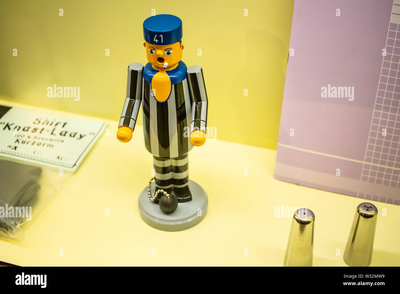 Geneva, March 2019, things created by prisoners in jail, aspects of ...