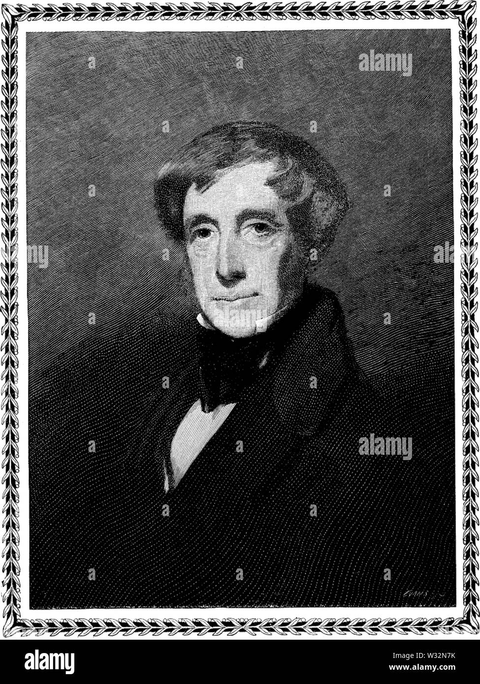 The Author of 'A Visit from St Nicholas' - Clement C Moore Stock Photo ...