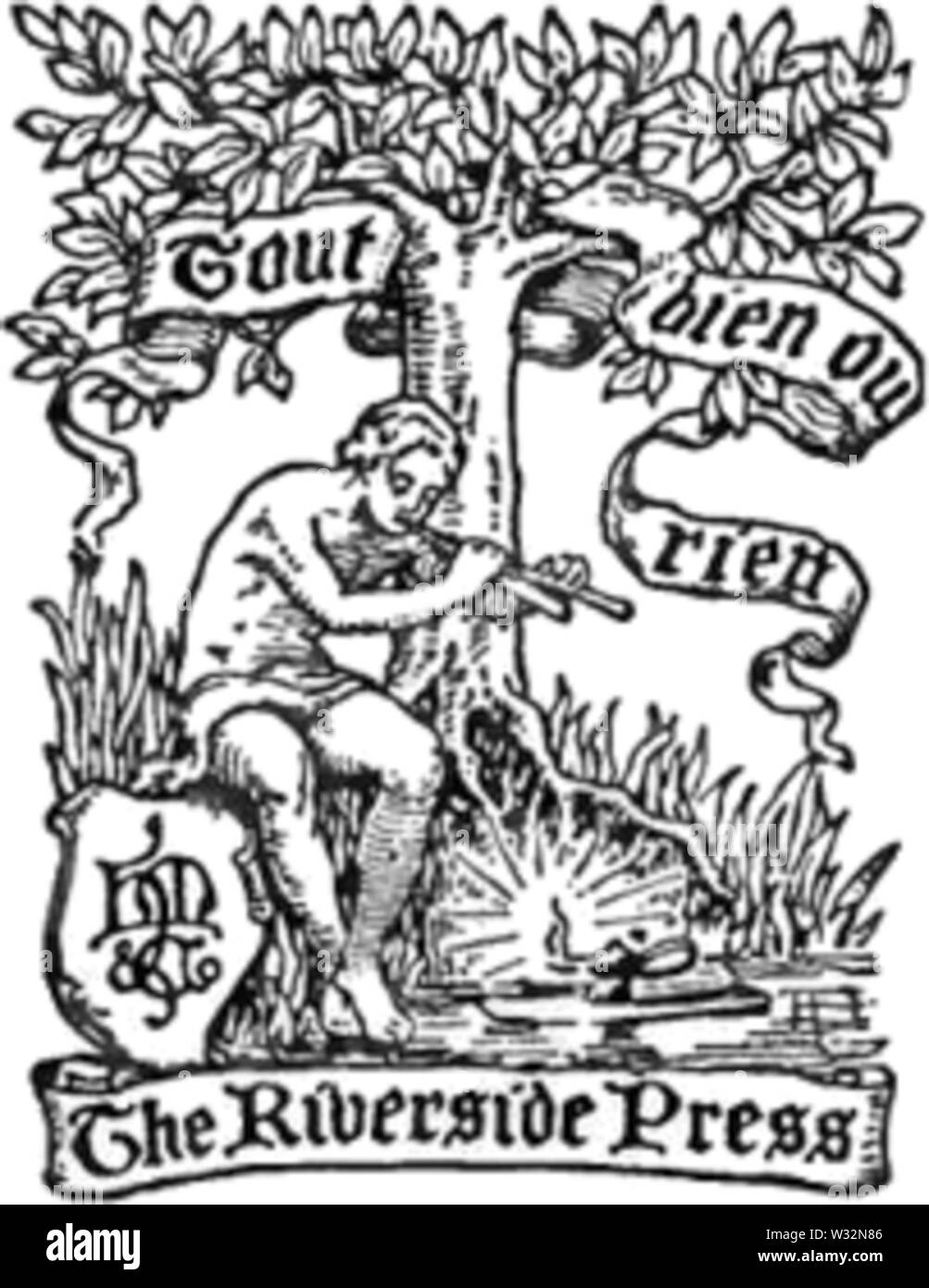 The Atlantic Monthly, Volume 97 title page image Stock Photo - Alamy