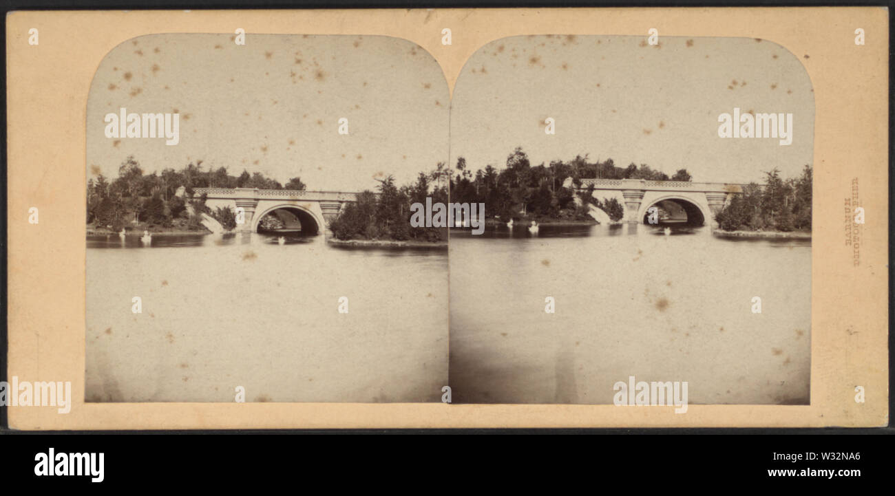 The Balcony Bridge, from Robert N Dennis collection of stereoscopic ...