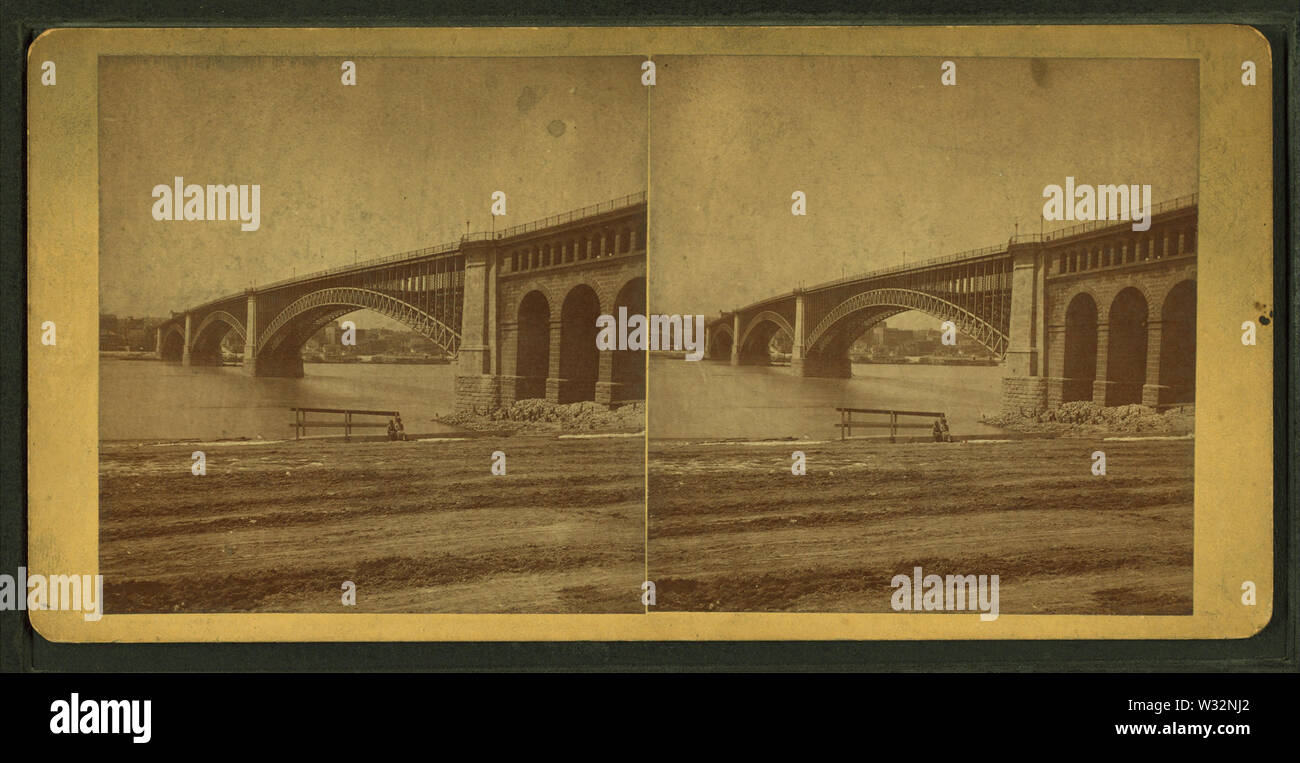 The Bridge from East St Louis, south side, by Boehl & Koenig 2 Stock ...