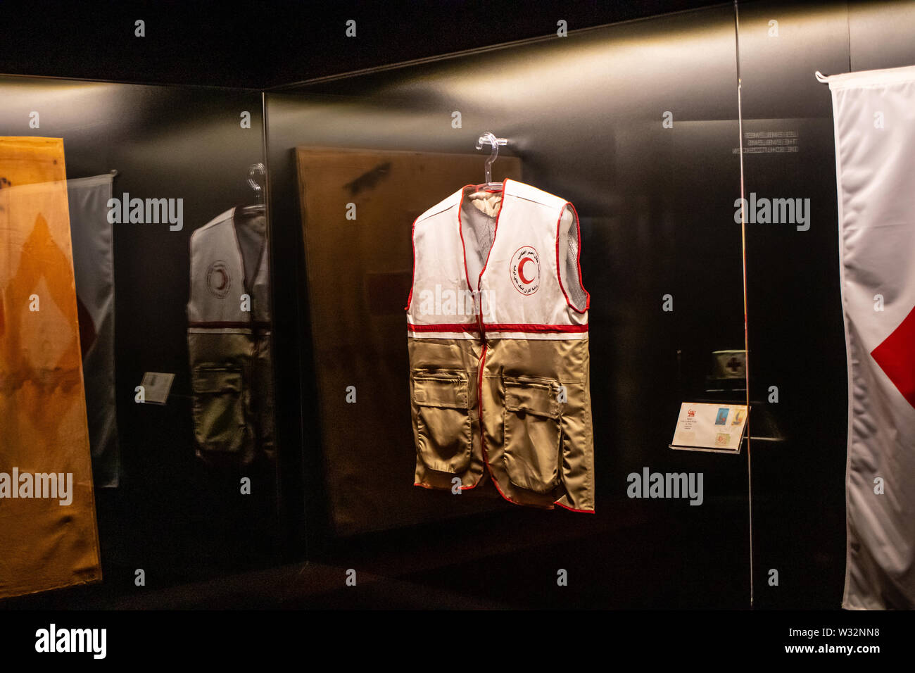 Geneva, Switzerland, March 2019, exhibition, exposition on display ...