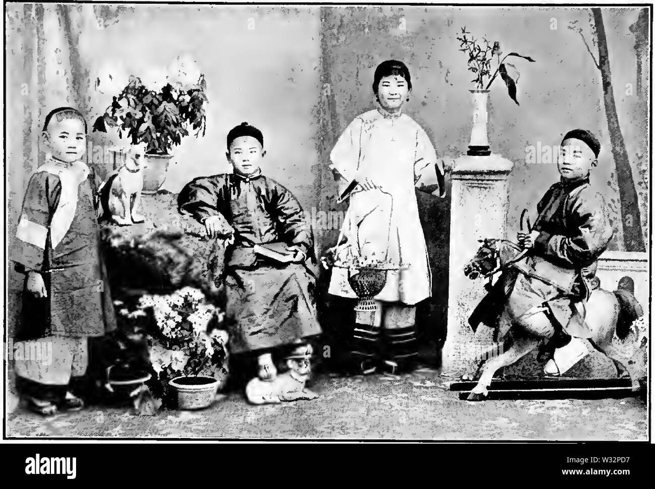 The Chinese Boy and Girl page 95 Stock Photo - Alamy
