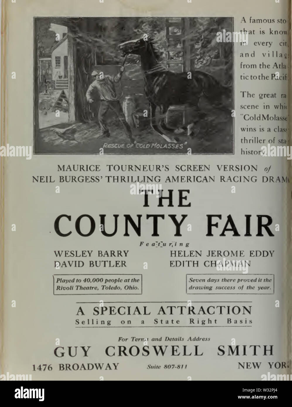 The County Fair by Maurice Tourneur Stock Photo - Alamy