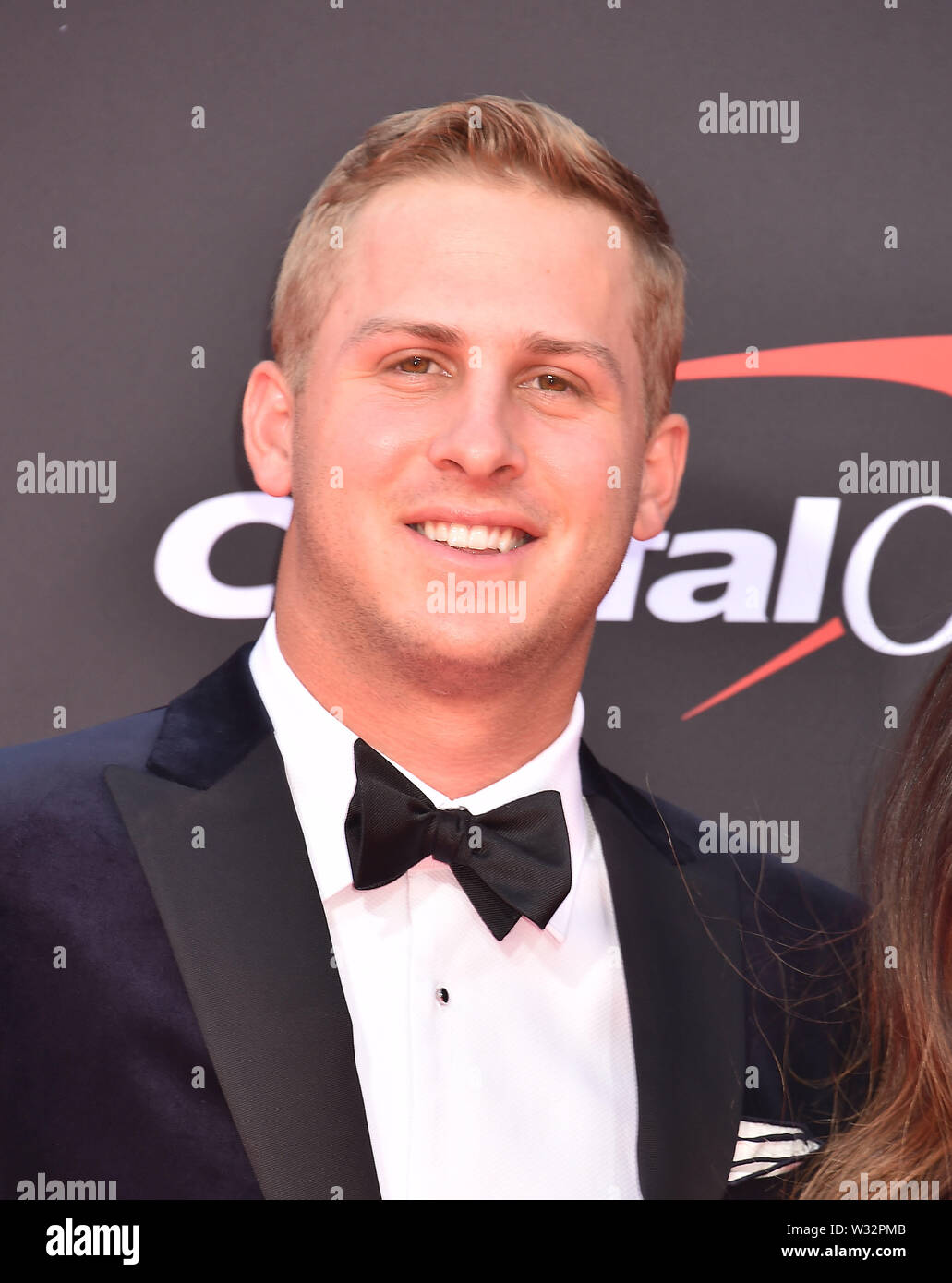 LOS ANGELES, CA - JULY 10: Jared Goff attends the 2019 ESPY Awards at ...