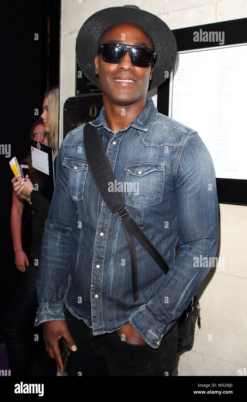 Simon Webbe attends the Paul Strank Charitable Trust Summer Party at ...