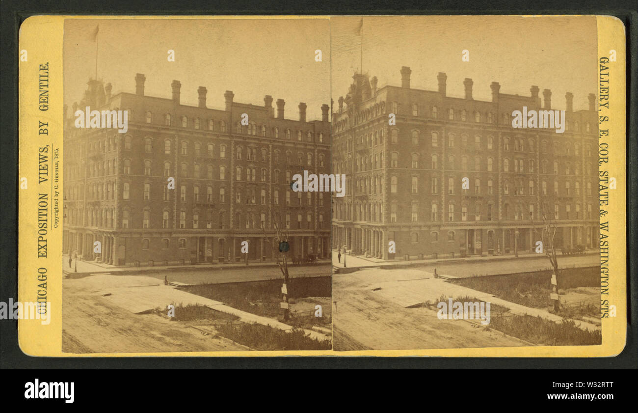 The Gardner House, by Gentile, Carlo, 1835-1893 Stock Photo - Alamy