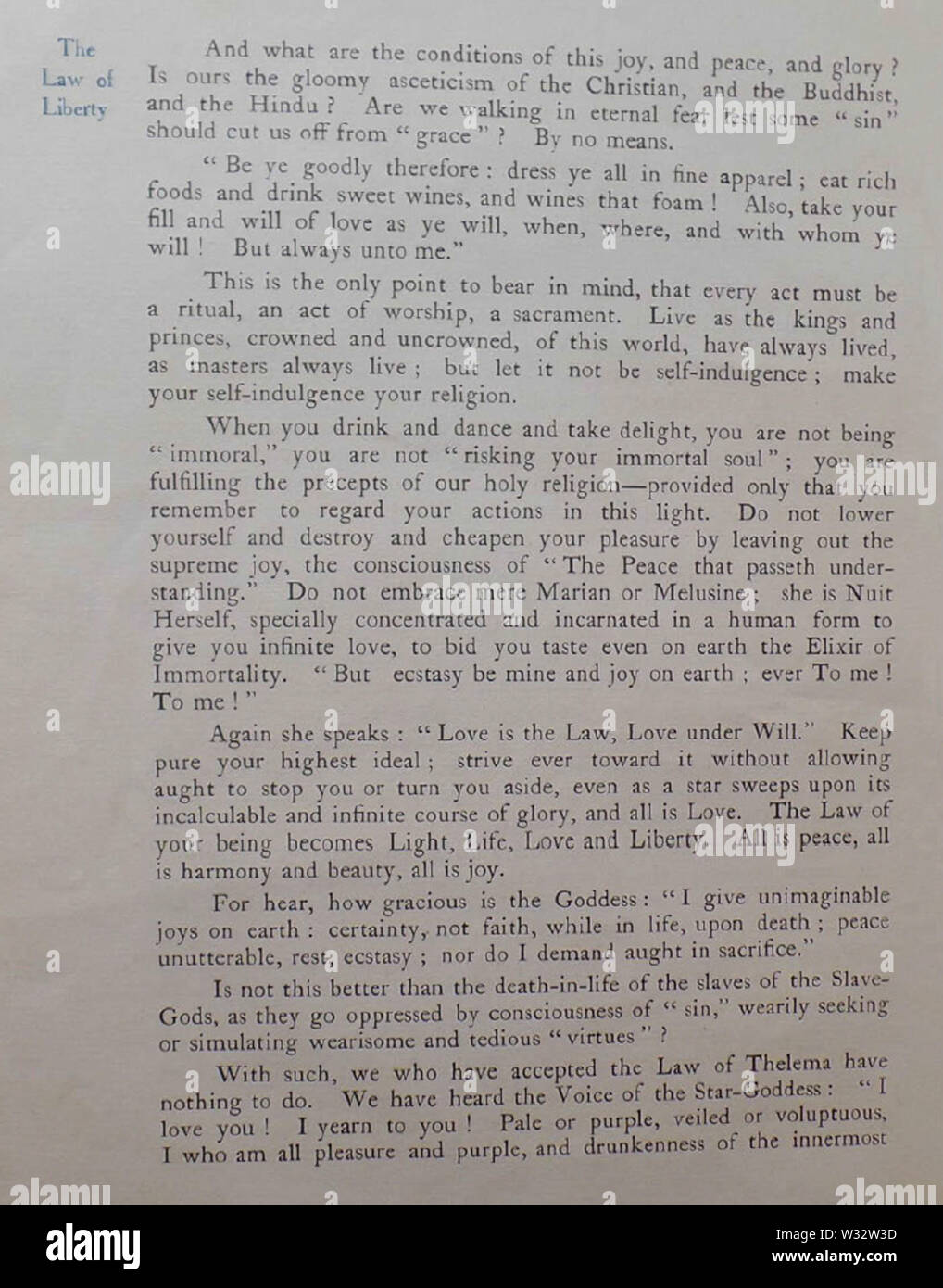 The Law of Liberty 2 Stock Photo - Alamy