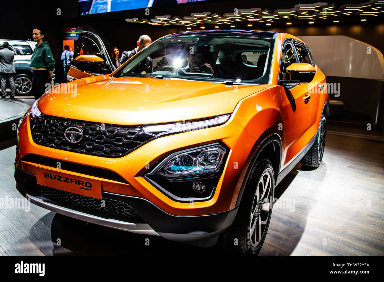 Geneva, Switzerland, Mar 2019 Tata Buzzard Sport (Harrier), Geneva ...