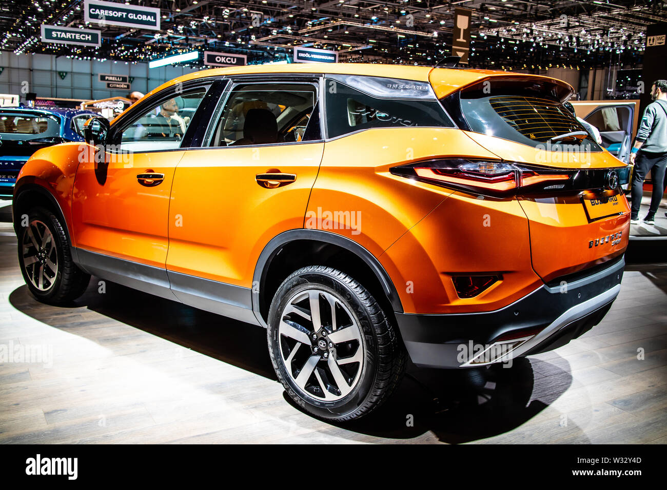 Geneva, Switzerland, Mar 2019 Tata Buzzard Sport (Harrier), Geneva ...
