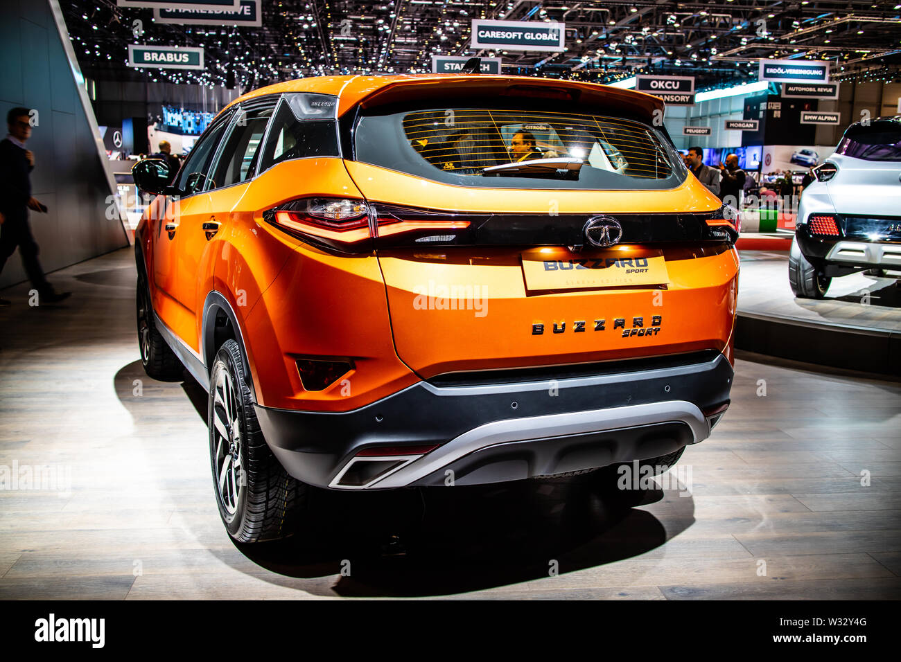 Geneva, Switzerland, Mar 2019 Tata Buzzard Sport (Harrier), Geneva ...