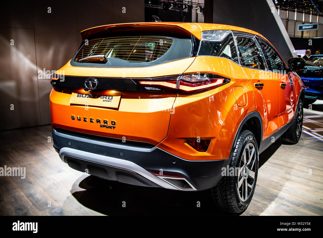 Geneva, Switzerland, Mar 2019 Tata Buzzard Sport (Harrier), Geneva ...