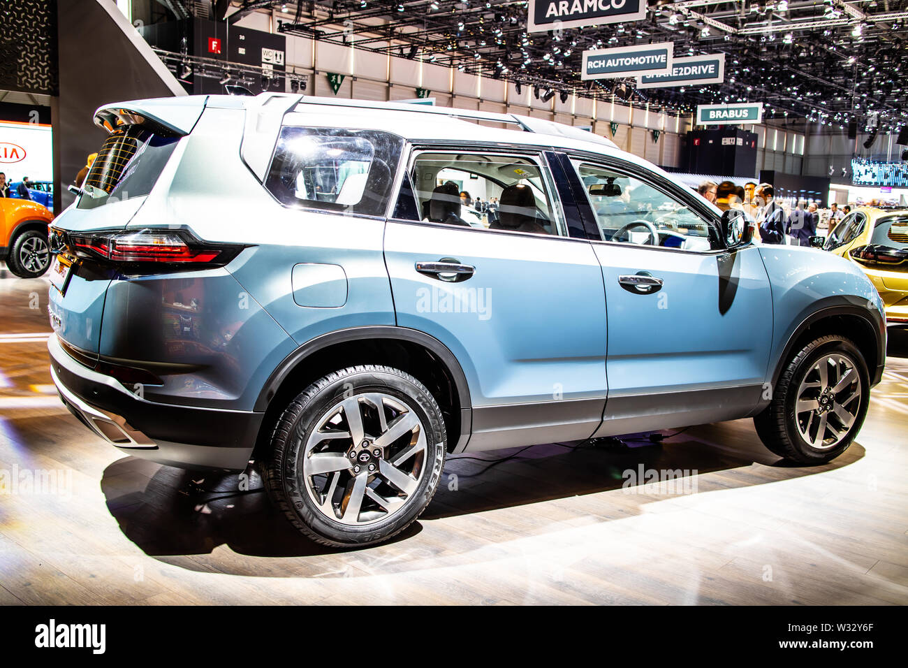 Geneva, Switzerland, Mar 2019 Tata Buzzard Sport (Harrier), Geneva ...