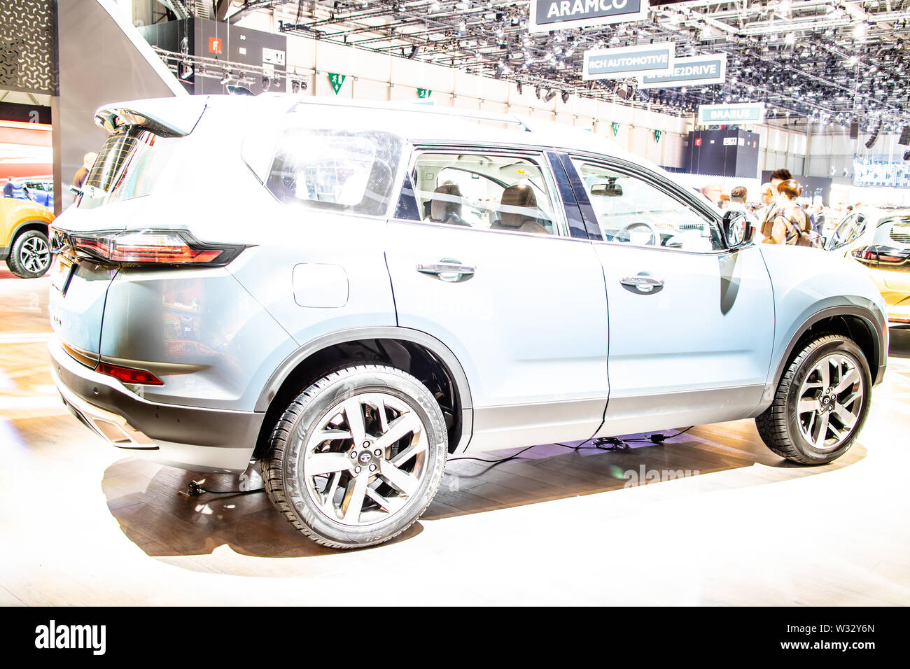 Geneva, Switzerland, Mar 2019 Tata Buzzard Sport (Harrier), Geneva ...