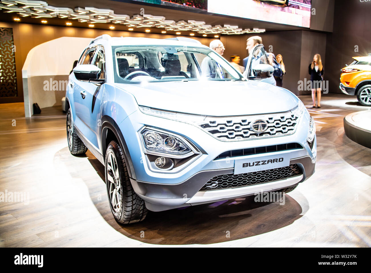 Geneva, Switzerland, Mar 2019 Tata Buzzard Sport (Harrier), Geneva ...