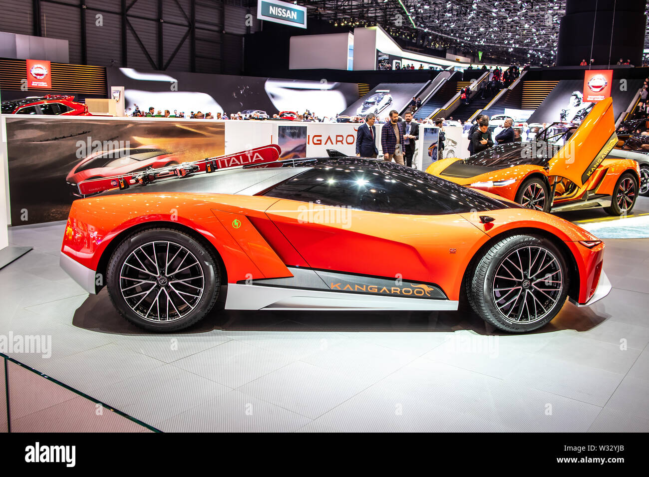 Geneva, March 2019 GFG Style Kangaroo Leggera Concept prototype future ...