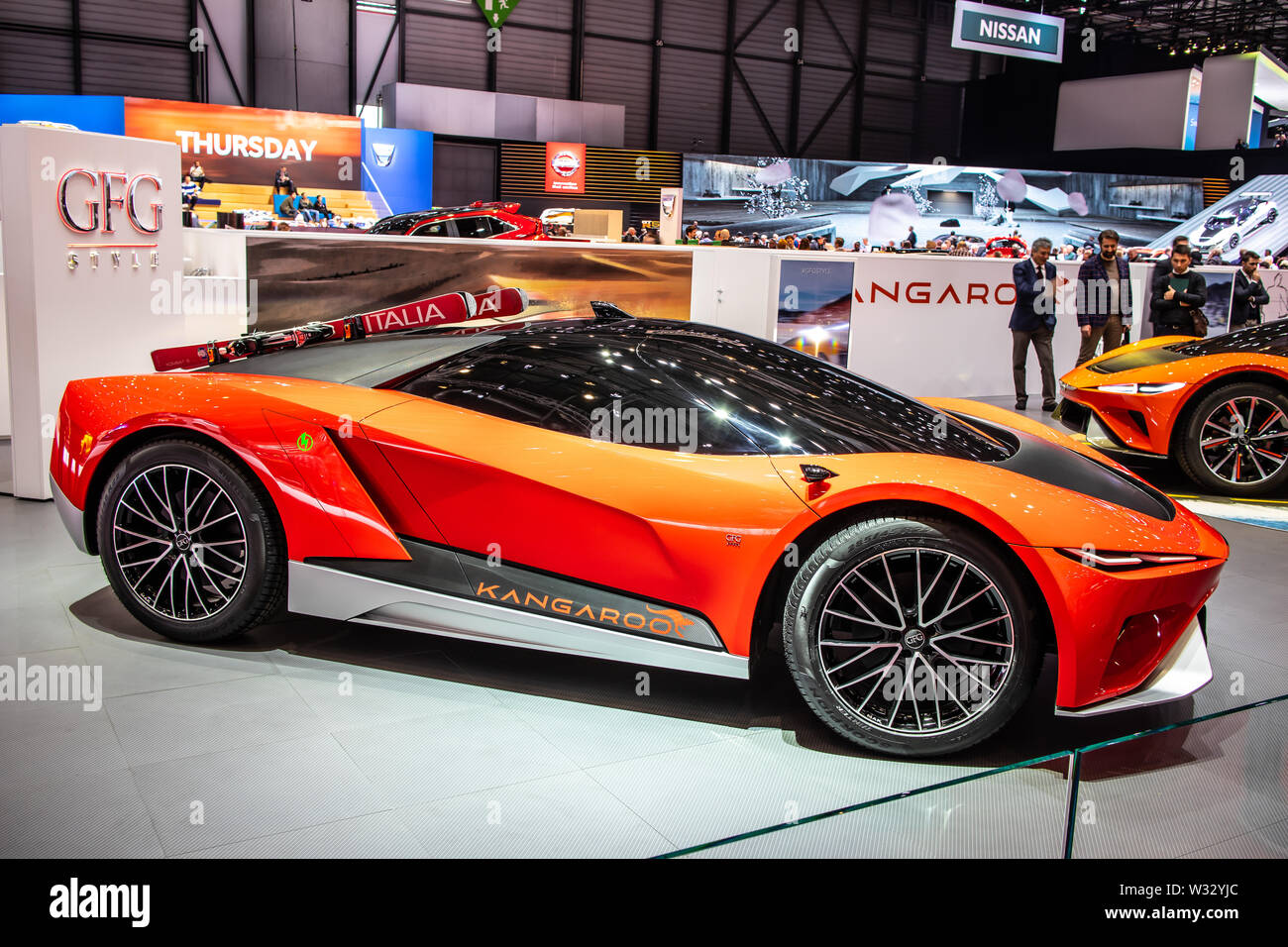Geneva, March 2019 GFG Style Kangaroo Leggera Concept prototype future ...